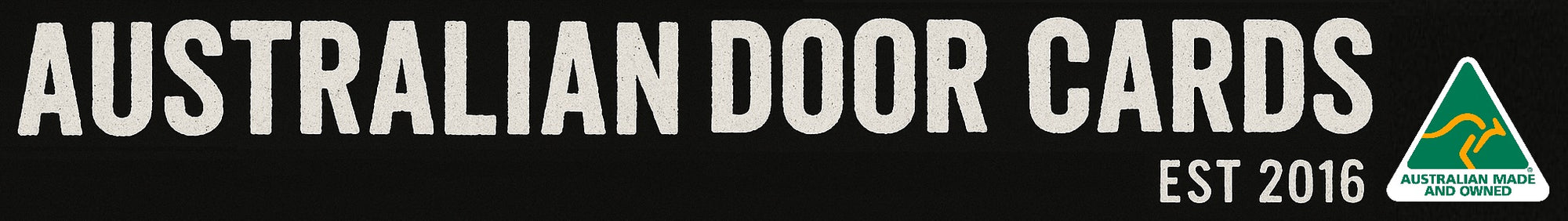 Australian Door Cards | Australian Door Cards