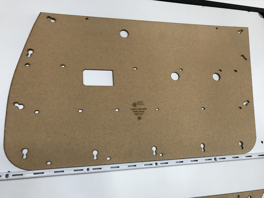 Door Cards Fits Toyota Corolla KE70 Sedan Quality Masonite x4 ...
