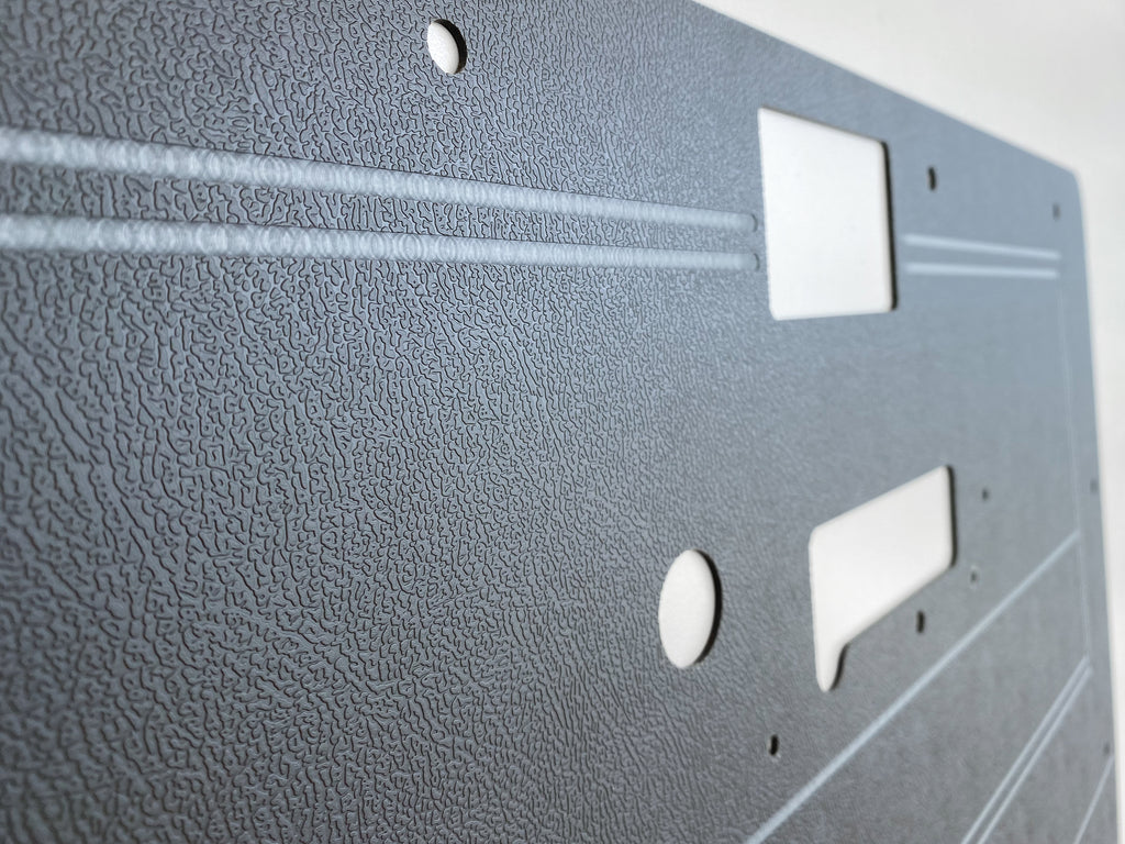 Abs Waterproof Door Cards Pair Of Black For Toyota Landcruiser 70 ...